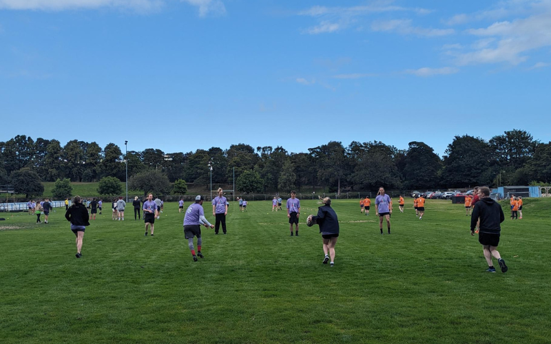 Office Engagement: Rugby Charity Event | Clearwater Analytics
